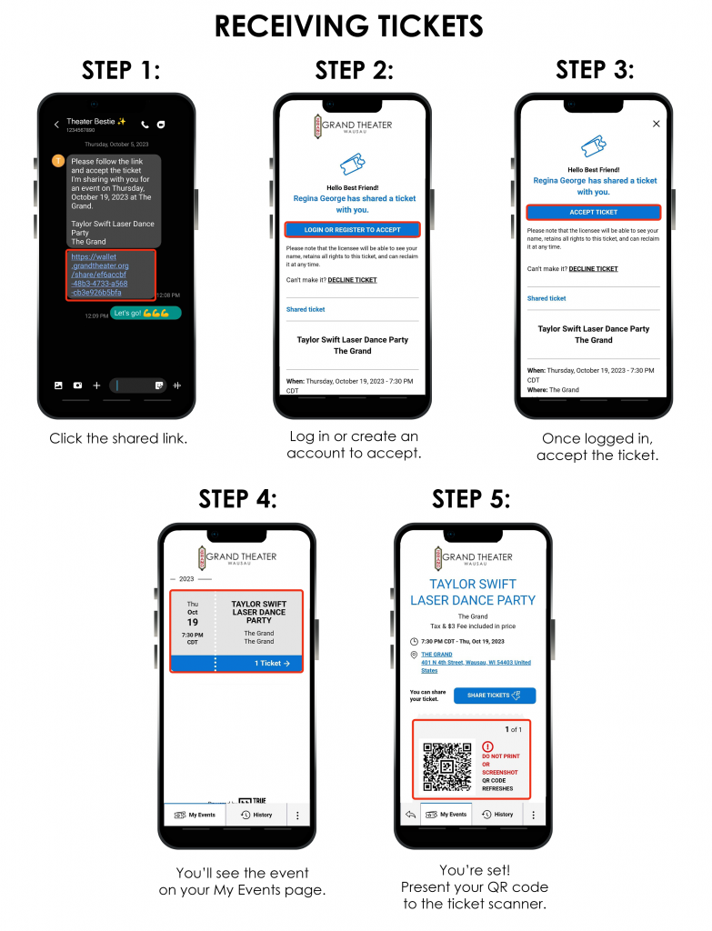 Digital Tickets – The Grand